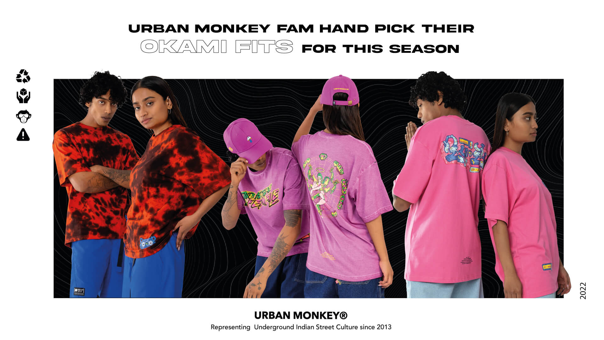 Urban Monkey Fam Hand Pick their Okami fits for the season! – Urban Monkey®