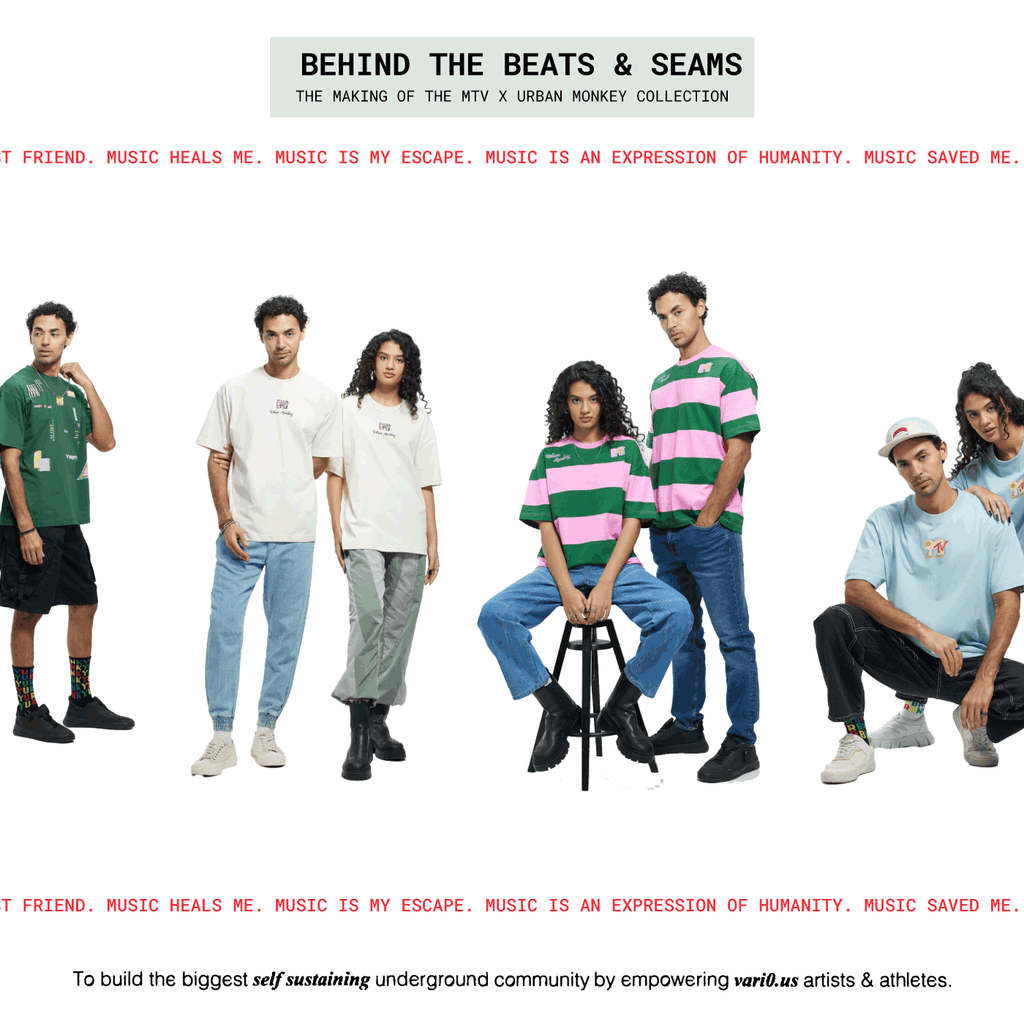 Behind the Beats and Seams: The Making of the MTV x Urban Monkey Colle ...