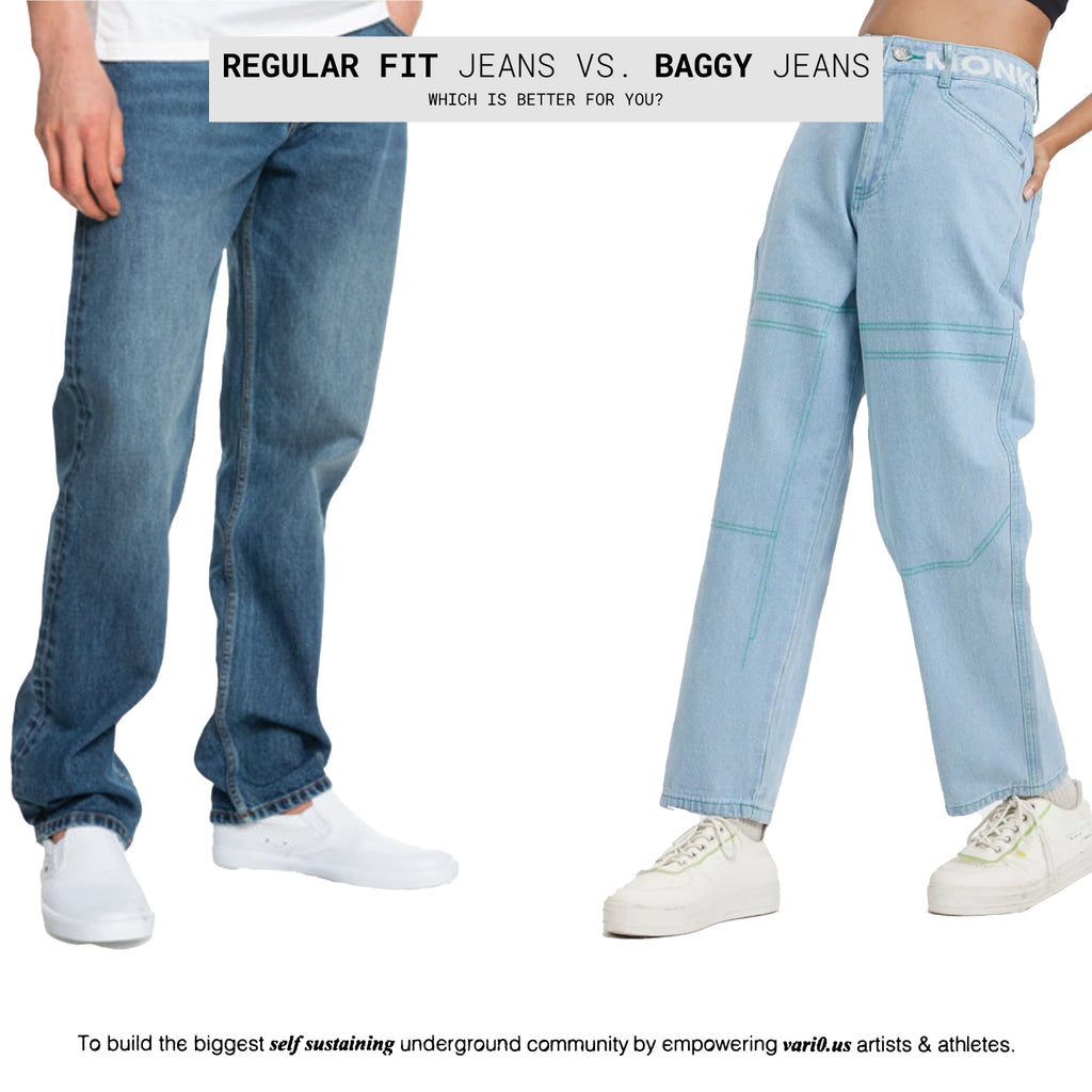 Regular Fit Jeans vs. Baggy Jeans : Which is Better for You? – Urban ...
