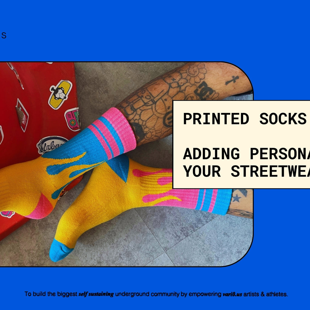 Printed Socks: Adding Personality to Your Streetwear Look – Urban Monkey®