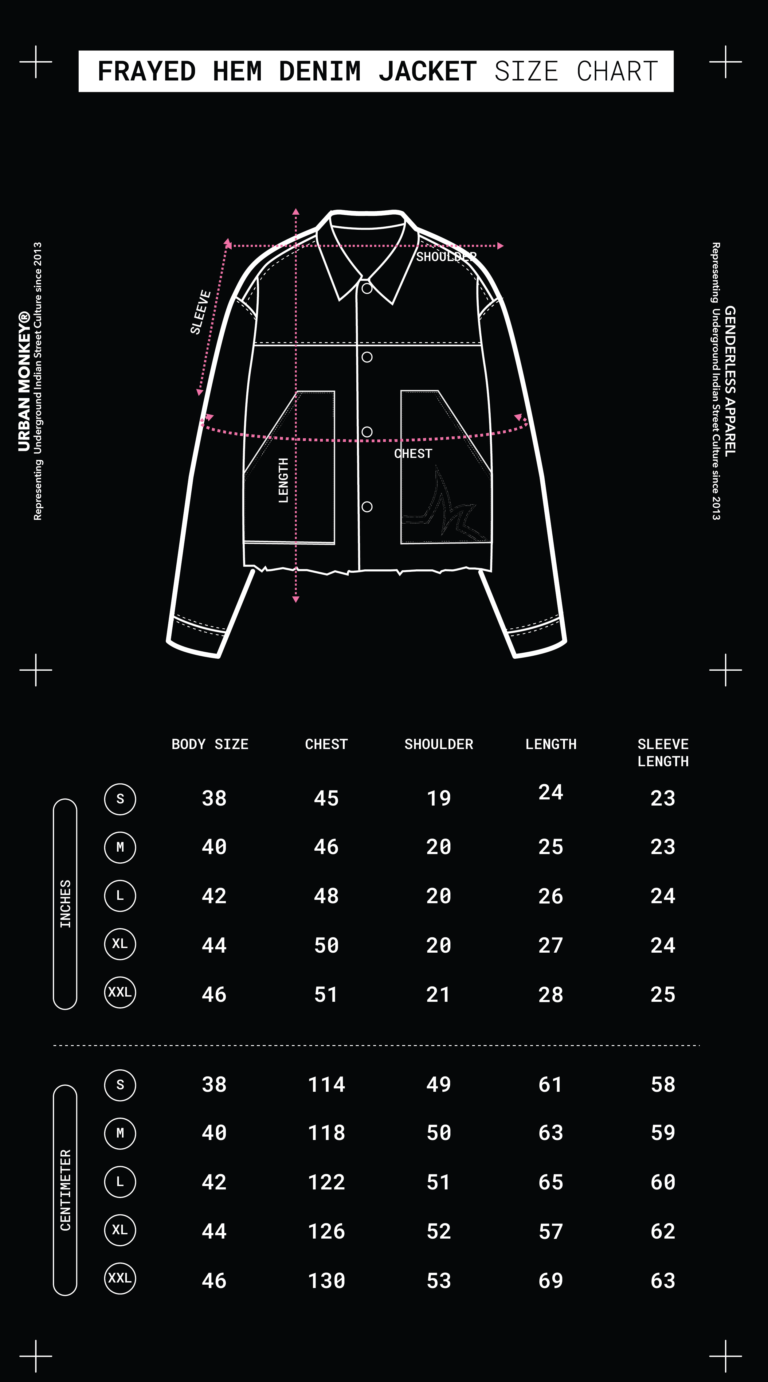 Buy Novocaine // Frayed Hem Denim Jacket Apparel Online – Urban Monkey®