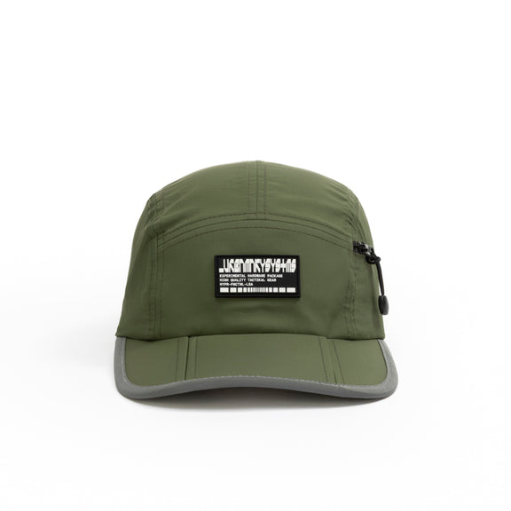 Foldable Outdoor Cap with Pocket – Olive Green Nylon Dad Cap | Urban ...