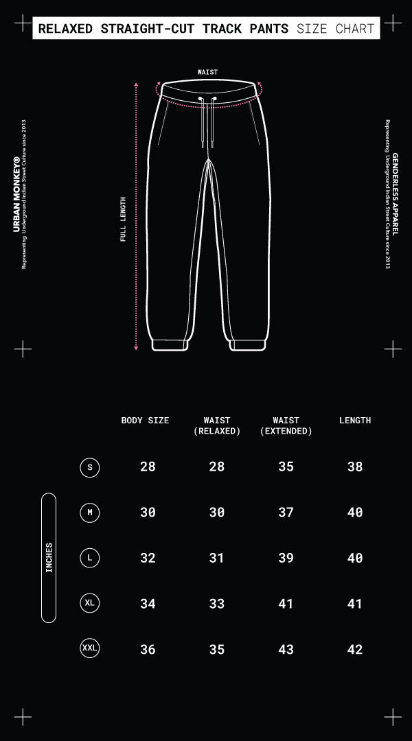 Buy Gray Relaxed Straight-Cut Track Pant Online – Urban Monkey®