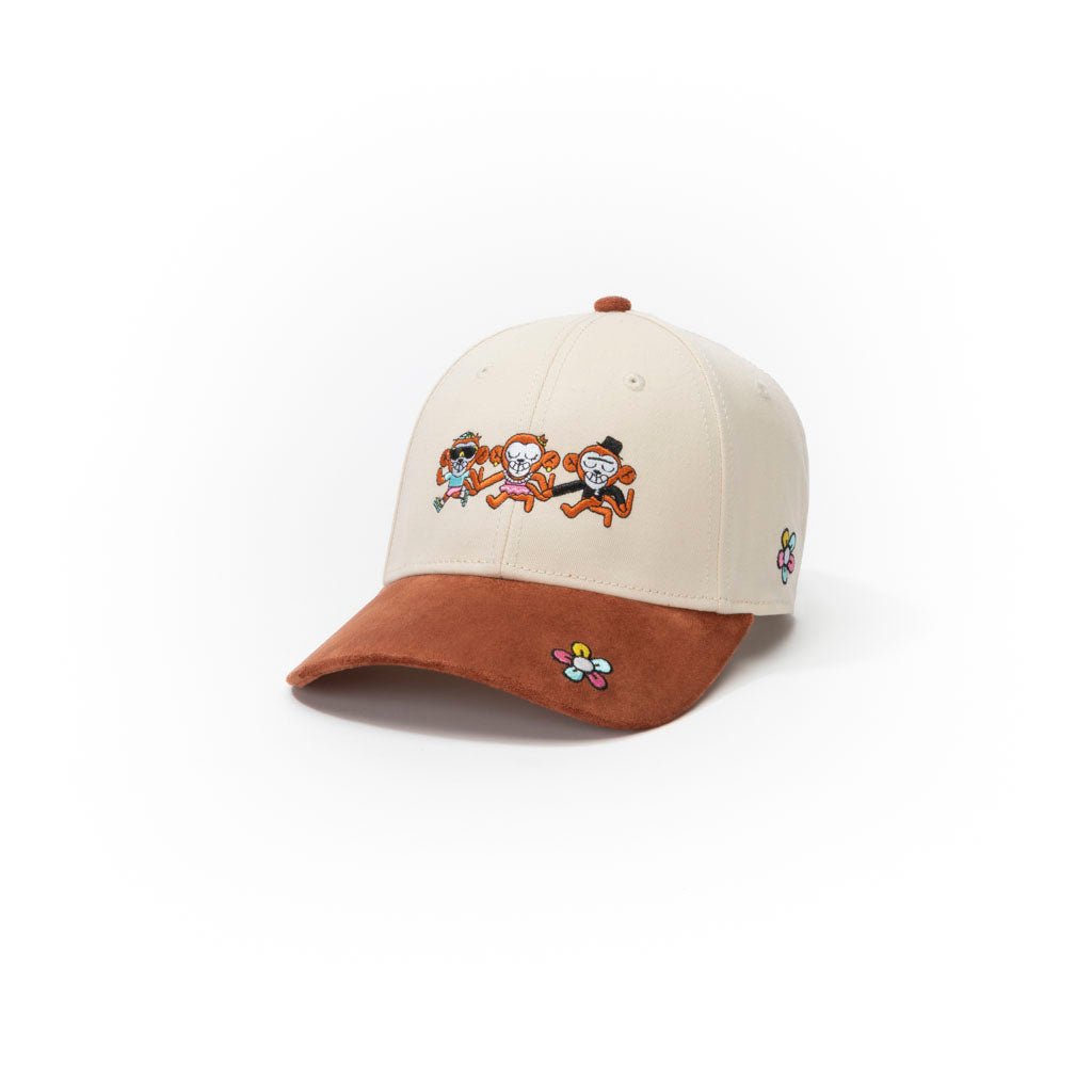 Buy Amigos Baseball Cap Online – Brown & Off-White Dual-Tone Cap ...