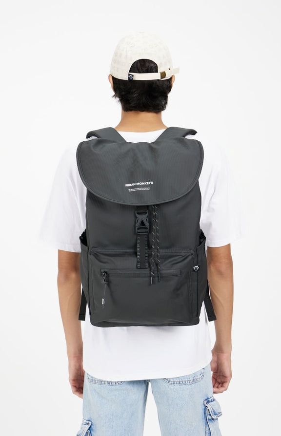 Buy City Rucksack Midnight Black Backpack Online – Urban Monkey®