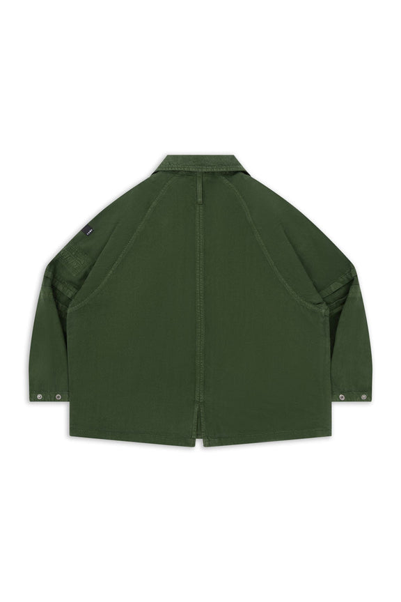 Buy Hobo Shacket // Hunter Green Apparel Online – Urban Monkey®