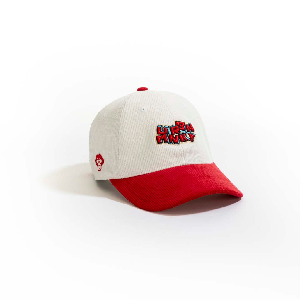 Buy Homerun Red & White Baseball Cap Online – Urban Monkey®