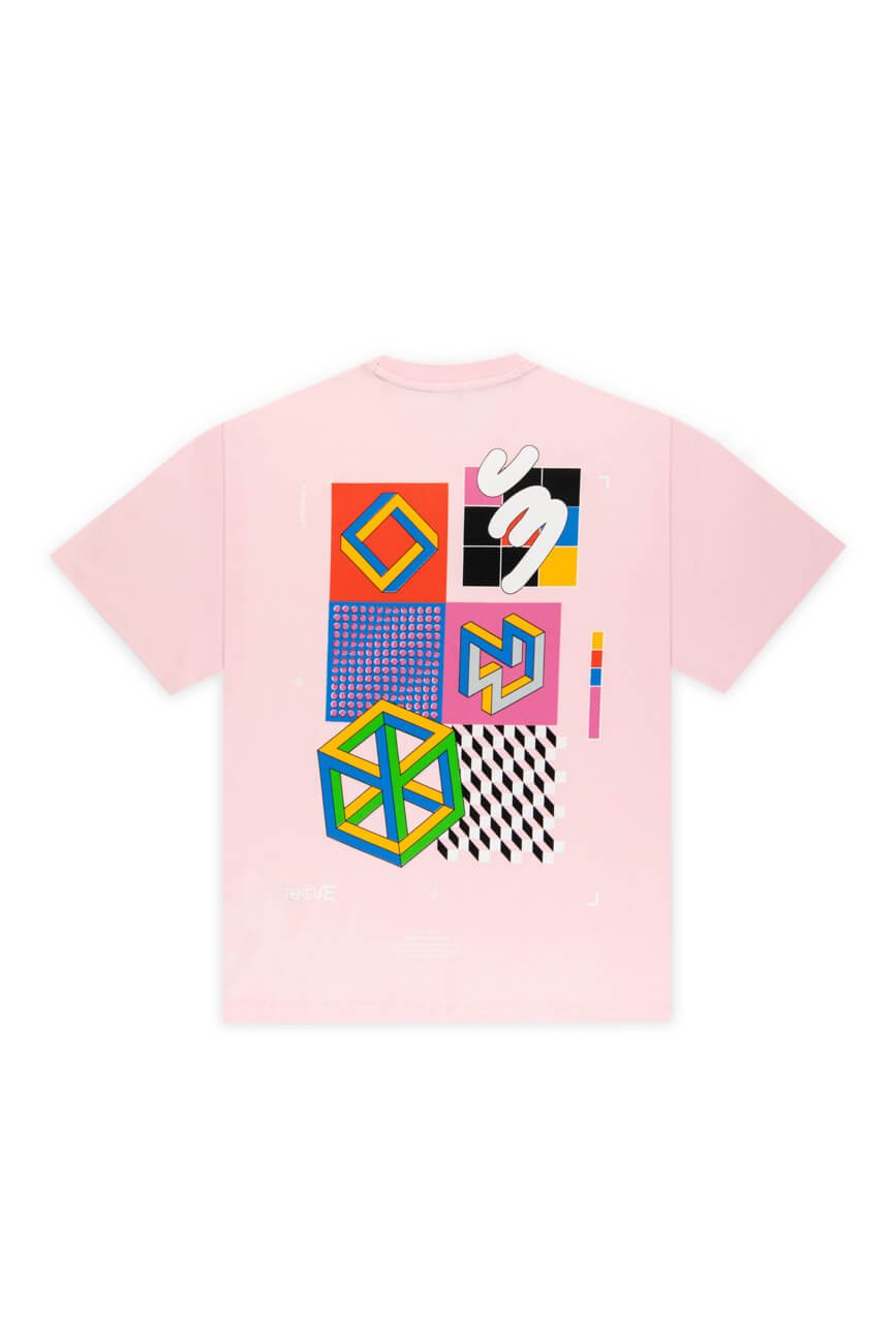 Buy Impossible Geometry Oversized Fit Tshirt Online – Urban Monkey®