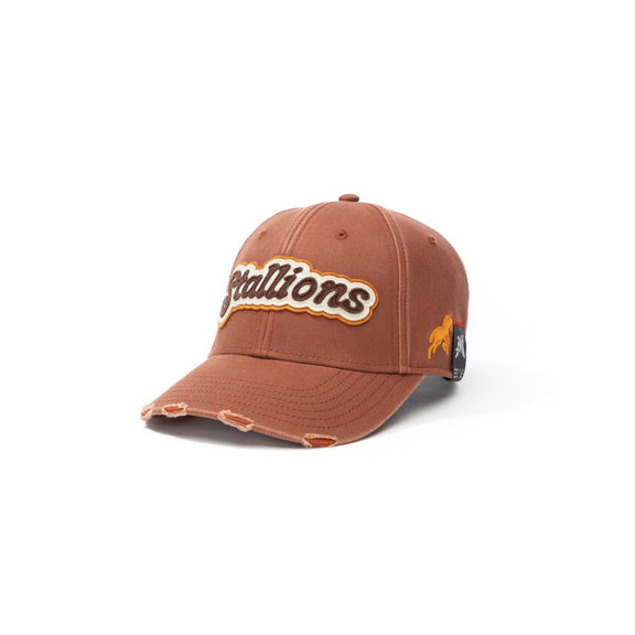 Buy Stallions by Bhaukal – Rust Brown Baseball Dad Cap | Urban Monkey ...