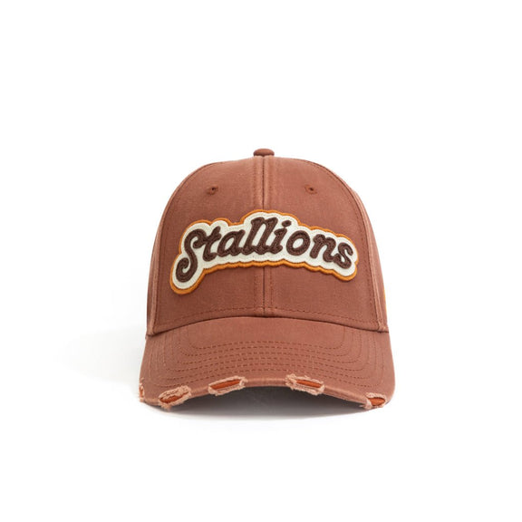 Buy Stallions by Bhaukal – Rust Brown Baseball Dad Cap | Urban Monkey ...