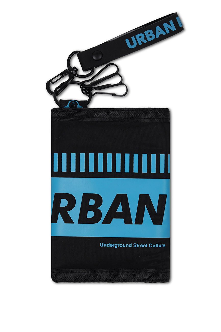 Buy Black & Blue Trifold Wallet 012 Online – Urban Monkey®