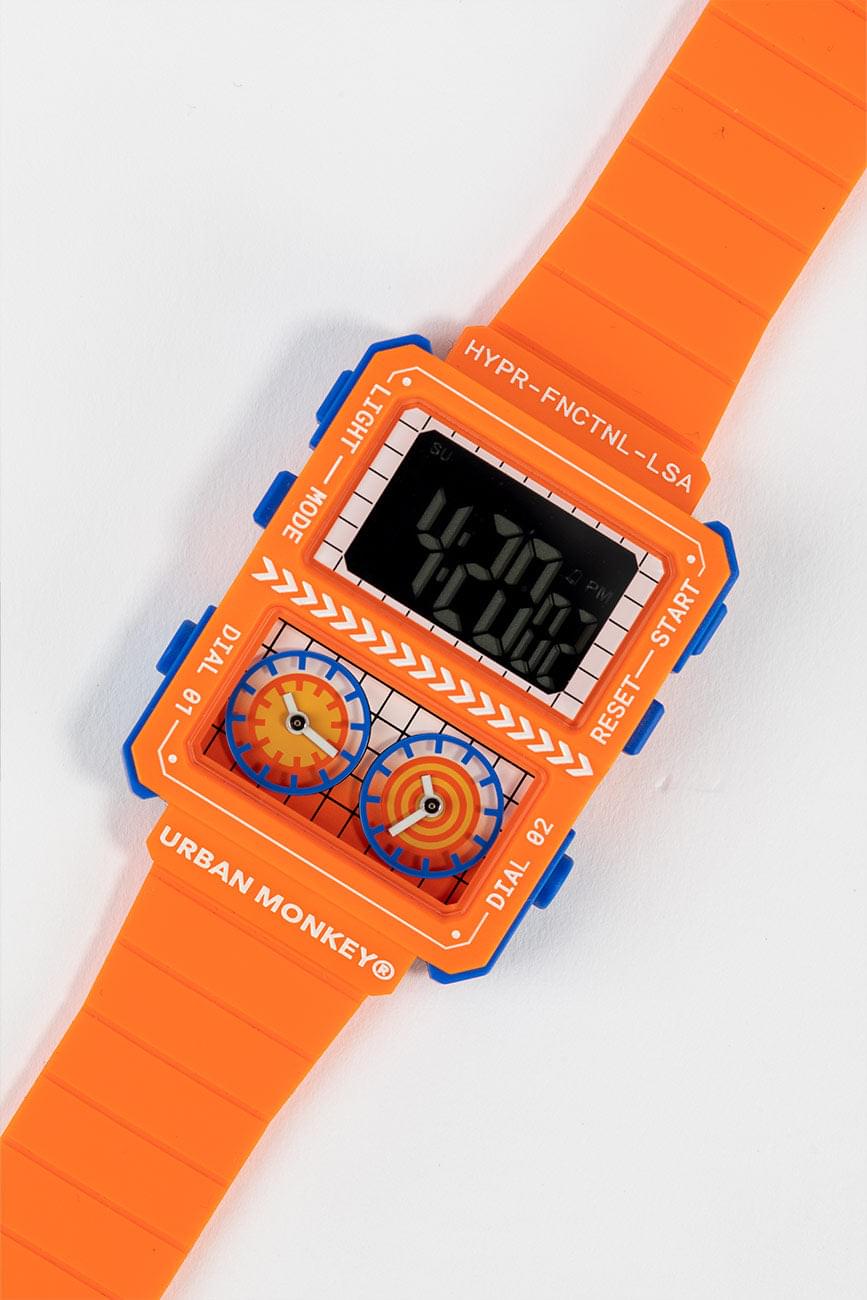 Buy Origin Orange Loop Watch Online - Urban Monkey – Urban Monkey®