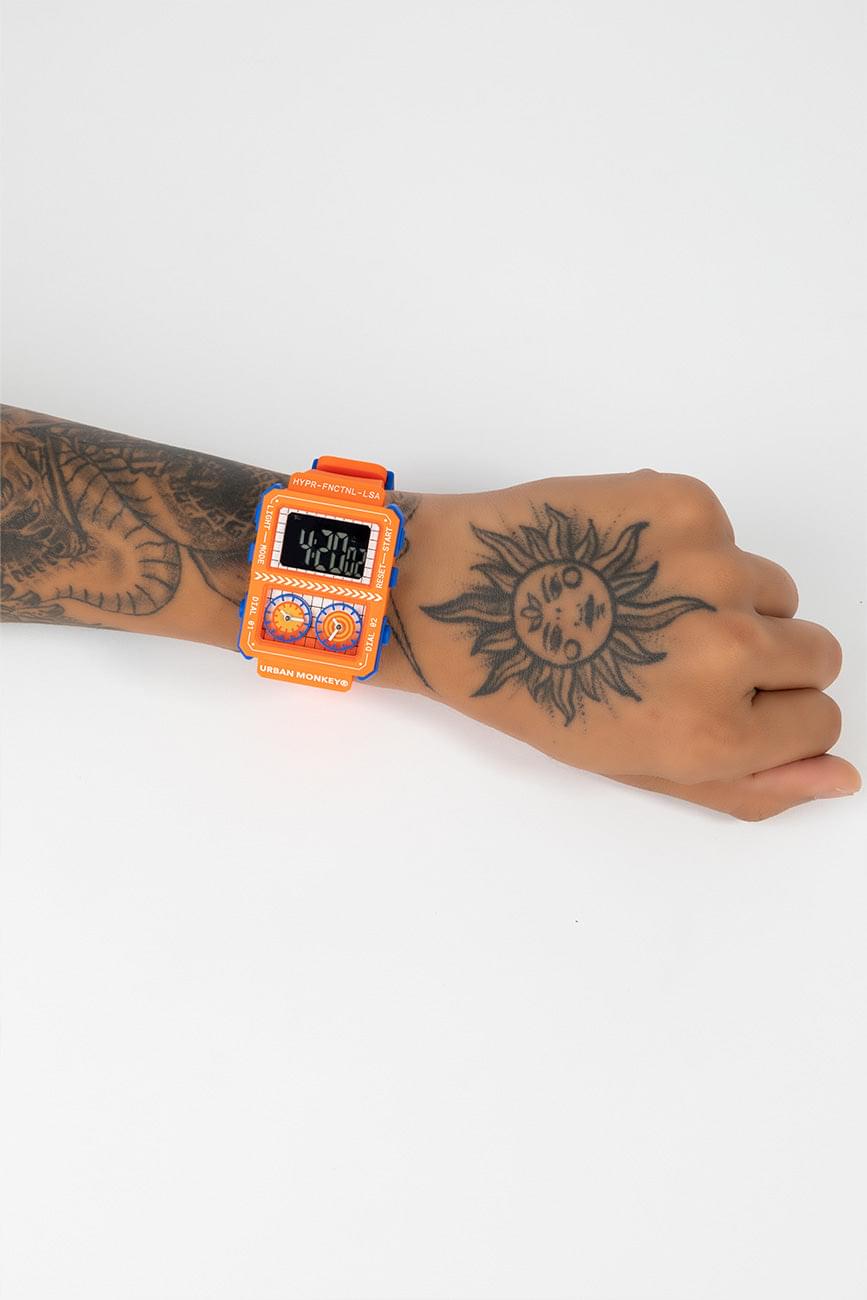 Buy Origin Orange Loop Watch Online - Urban Monkey – Urban Monkey®
