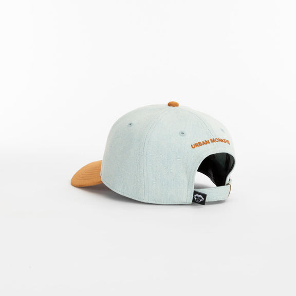 Buy Denim & Suede Baseball Dad Cap Online – Urban Monkey®