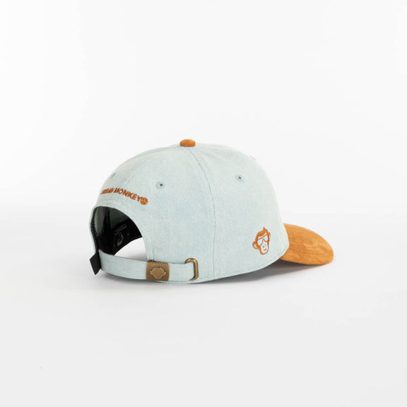 Buy Denim & Suede Baseball Dad Cap Online – Urban Monkey®