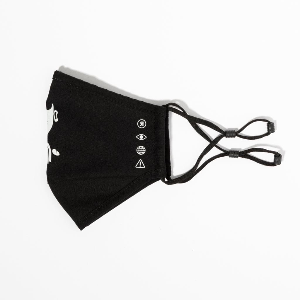 Buy Black Unisex Face Mask Online – Urban Monkey®