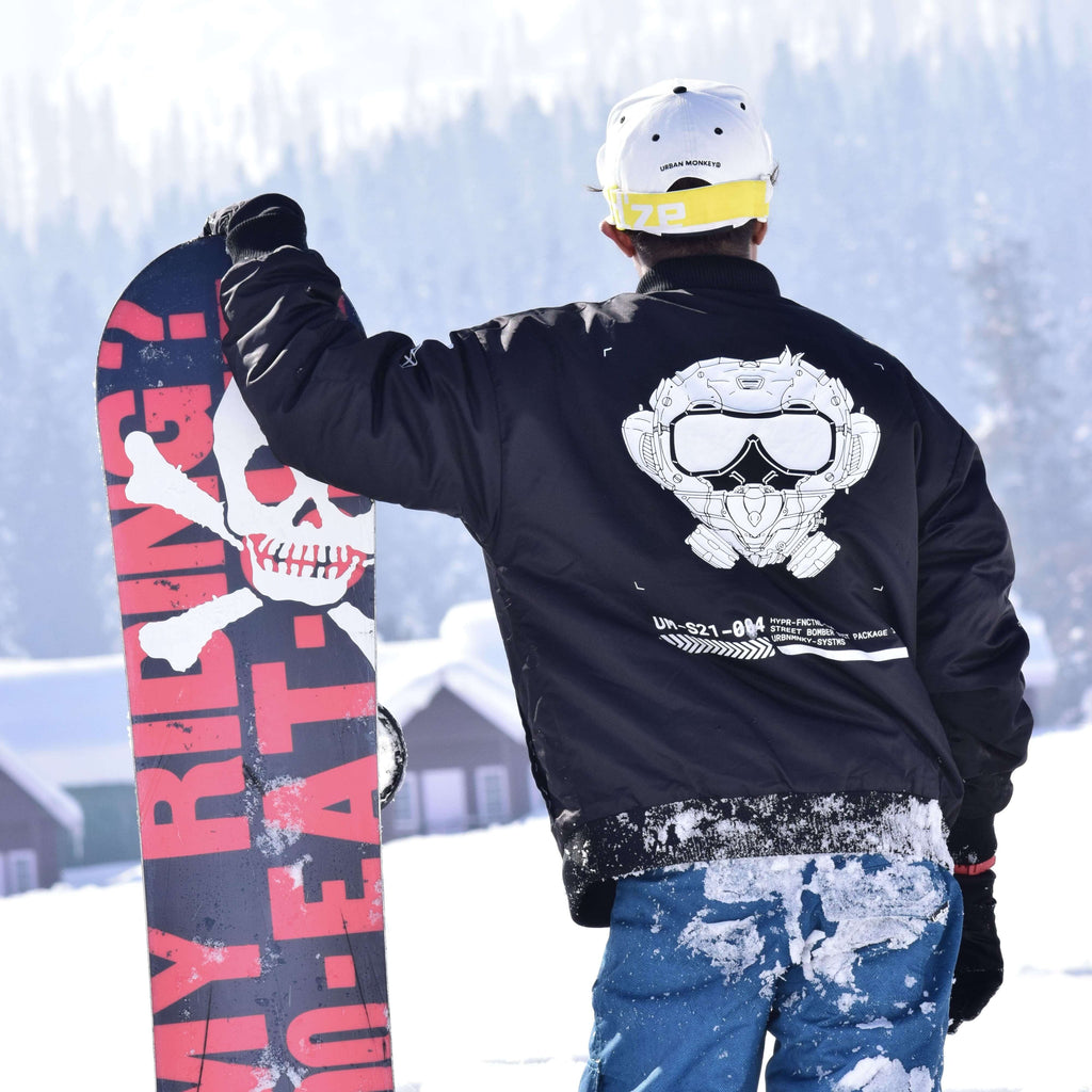 Buy Hypr-Functional Black Bomber Jacket Online – Urban Monkey®