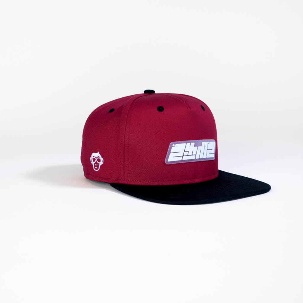 Buy Raftaar Red & Black Snapback Cap Online – Urban Monkey®