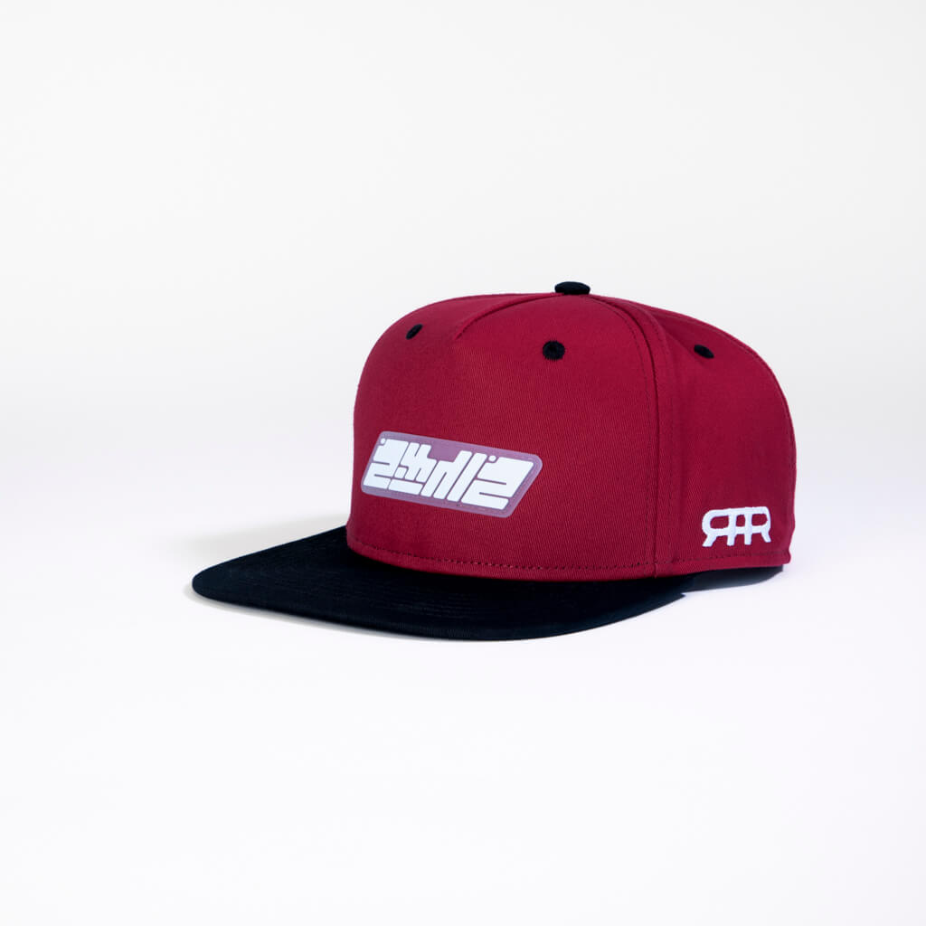 Buy Raftaar Red & Black Snapback Cap Online – Urban Monkey®