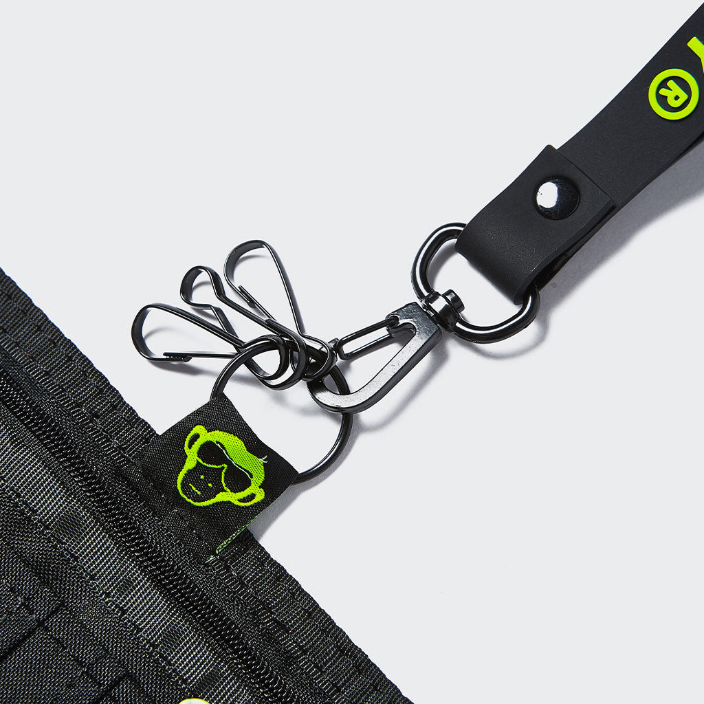 Buy Silver Reflective & Neon Green Trifold Wallet Online – Urban Monkey®